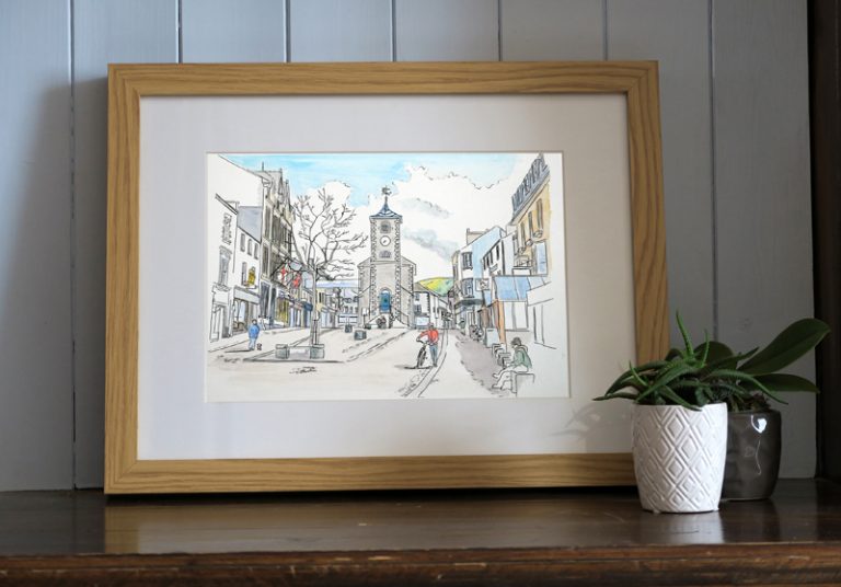 Print of Keswick Moot Hall – Studio Irena